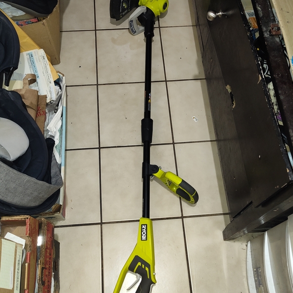 Ryobi | Other | Ryobi Green And Black Cordless String Trimmeredger ...